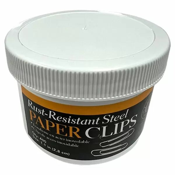 Stainless Steel Paper Clips – Light Impressions