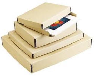 Flat Archival Storage Boxes – Light Impressions