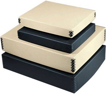 BLACK TRUECORE FLAT STORAGE BOX 11 X 17 X 3 – Light Impressions